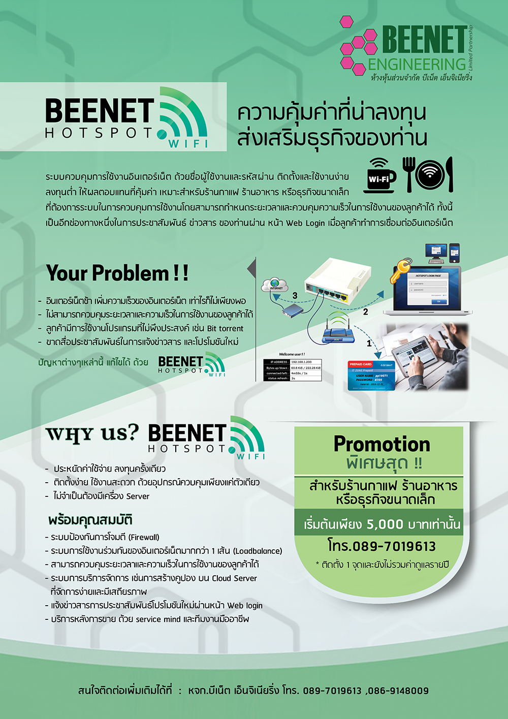 BeenetCoffee-Hotspot - BEENET ENGINEERING